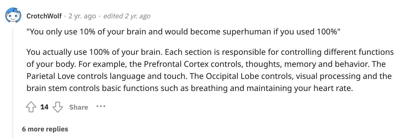 The Internets Most Popular Science Myths Debunked Science Sensei
