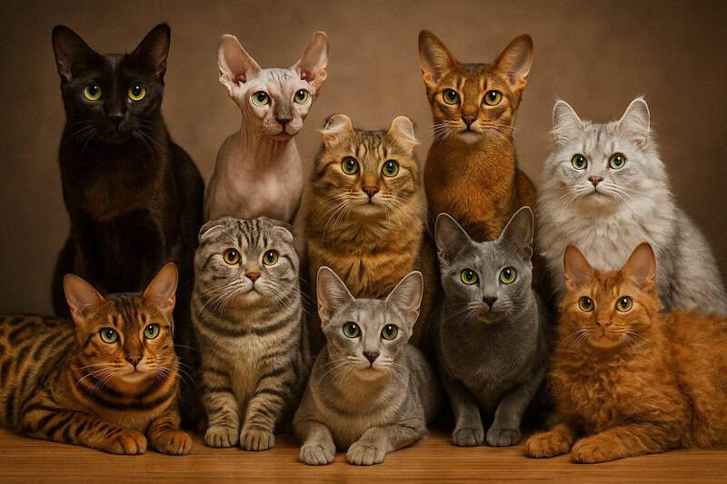 10 Rarest Cat Breeds You’ll See in American Homes – Science Sensei