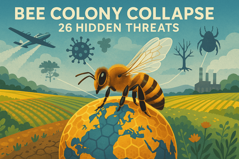 26 Real Reasons Why Bee Colonies Are Collapsing (It’s Not What You ...