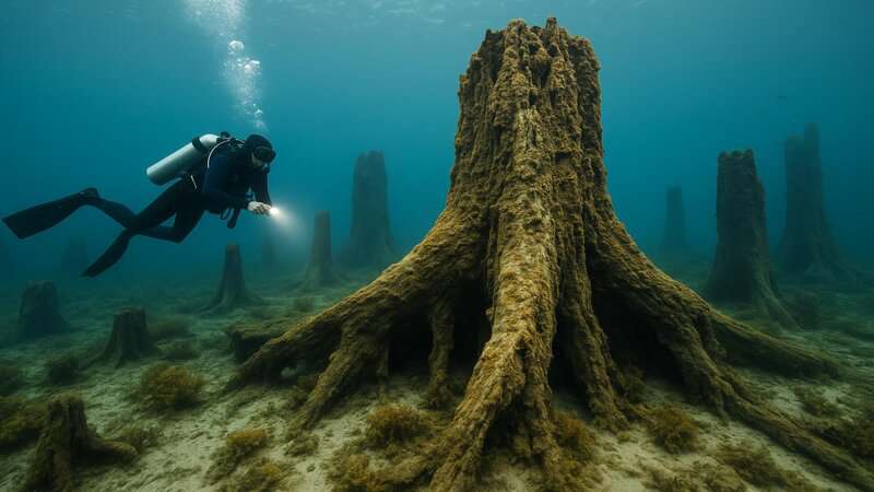 Marine Biologists Discover 60,000-Year-Old Underwater Forest Off ...