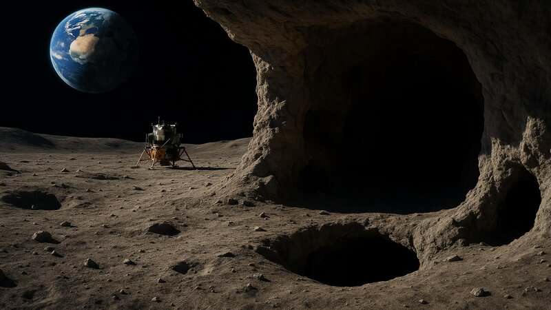 The Lunar Cave Just 250 Miles from Apollo 11 Landing Site – Science Sensei