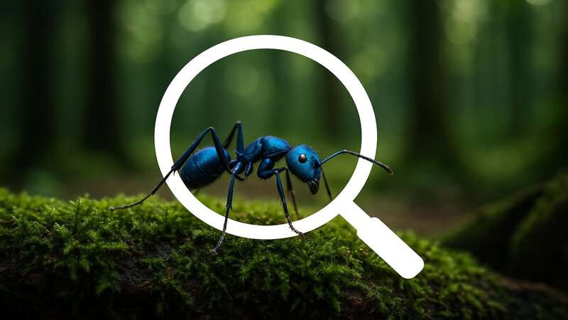 Scientists Just Discovered Blue Ants- and They Are Incredibly Rare ...