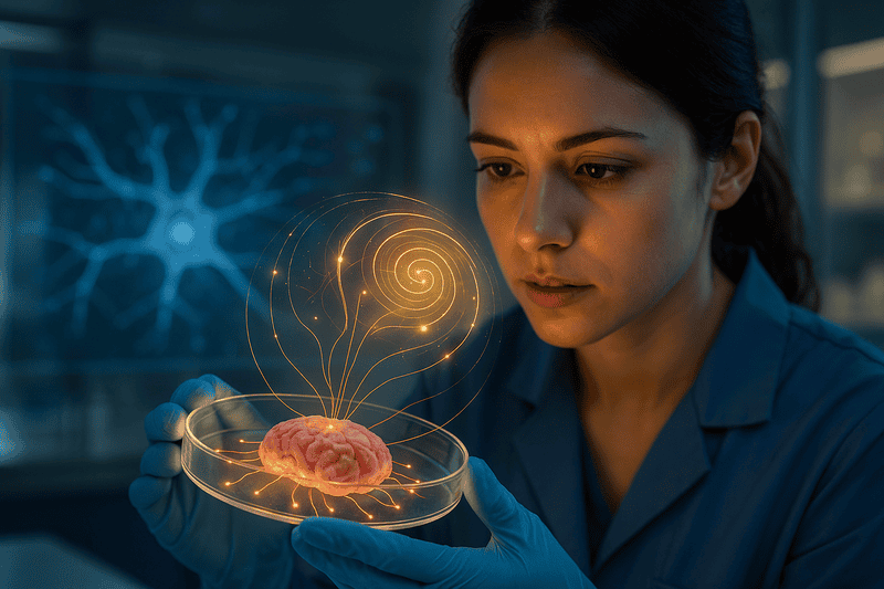 Scientists Created Thinking Brain Tissue in a Lab, Then It Started ...