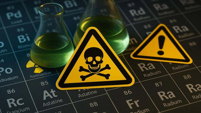 15 Most Dangerous Elements on the Periodic Table – Science Sensei