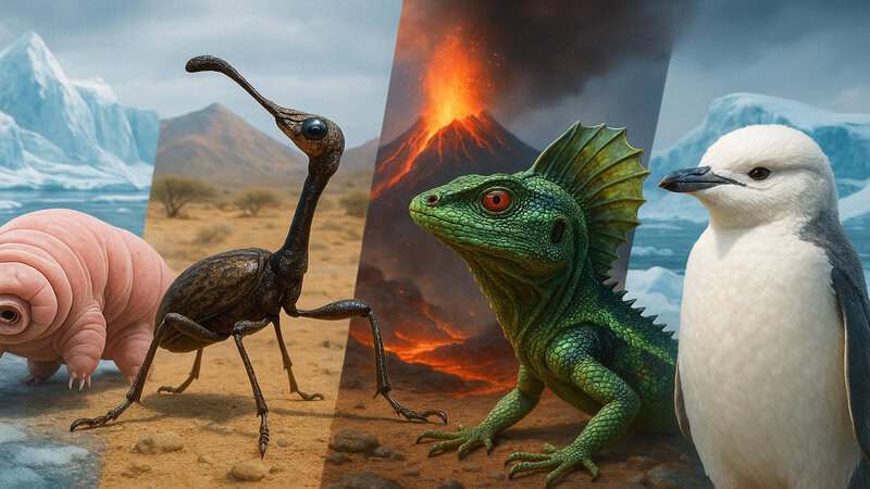 14 Weird Creatures Living in Extreme Environments on Earth – Science Sensei