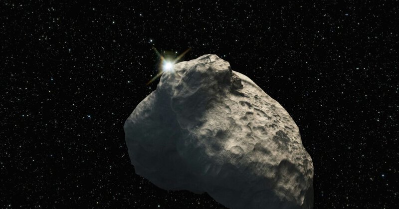 Lucy Mission Finds Peanut Asteroid Donaldjohanson Wobbling Unpredictably
